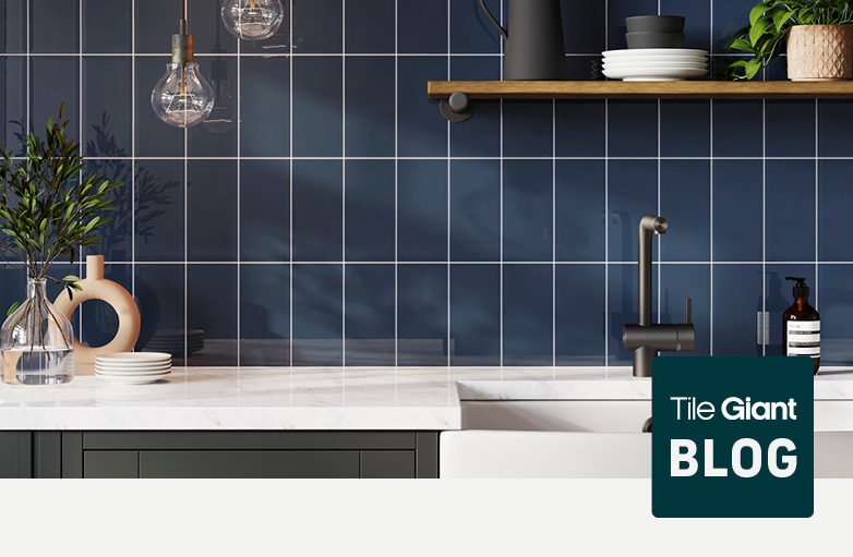 Inspiration: Creating A Blue Kitchen with Tiles | Tile Giant