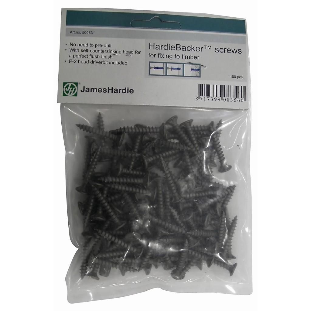 25mm HardiBacker Screws Pack of 100 | Cement Board Screws | Tile Giant