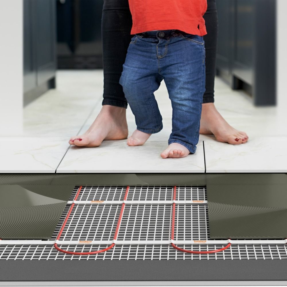 Sunstone Electric Underfloor Heating Mat 2.5m² 200W