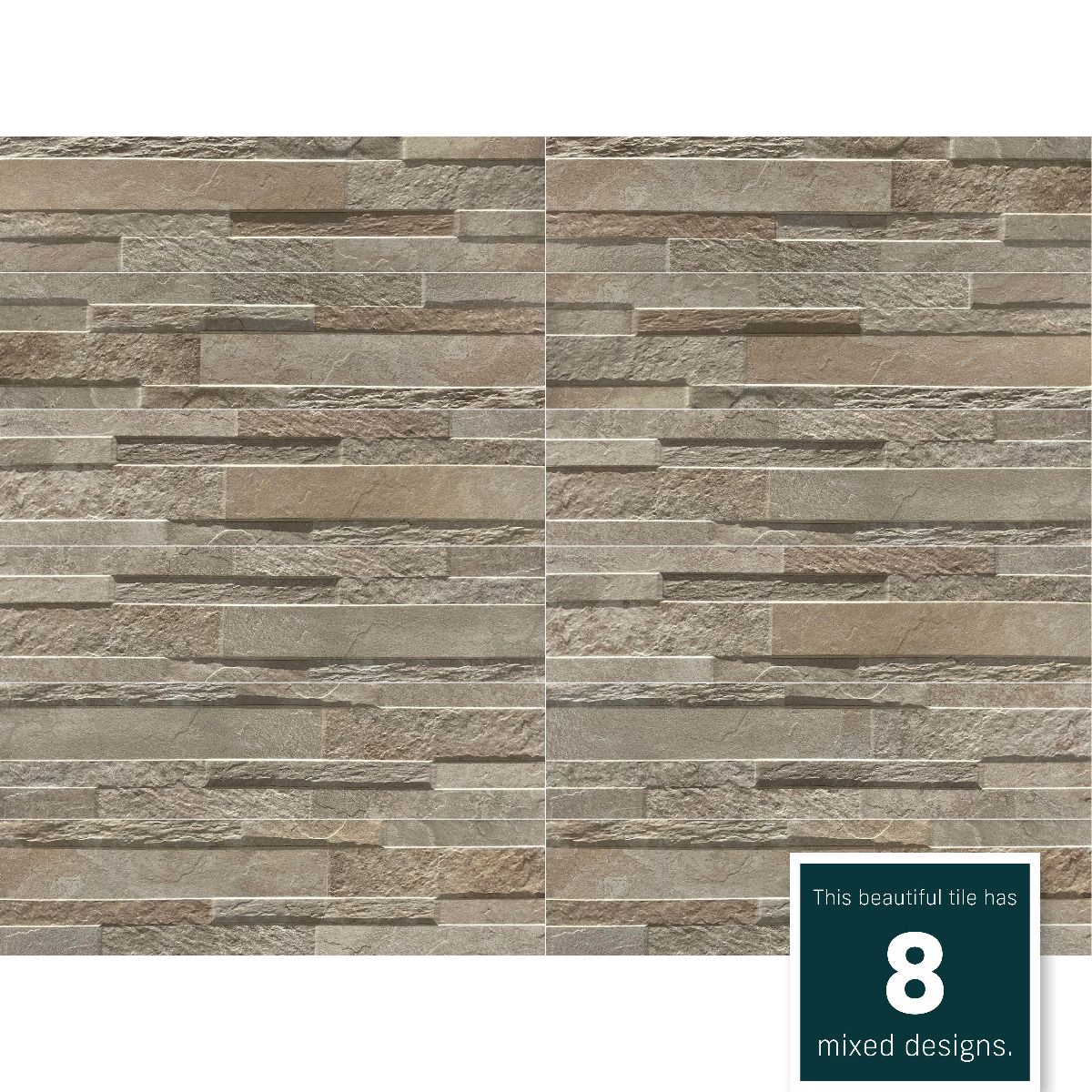 Italian Slate Effect Porcelain Wall Tiles | Stone Effect Wall Tiles
