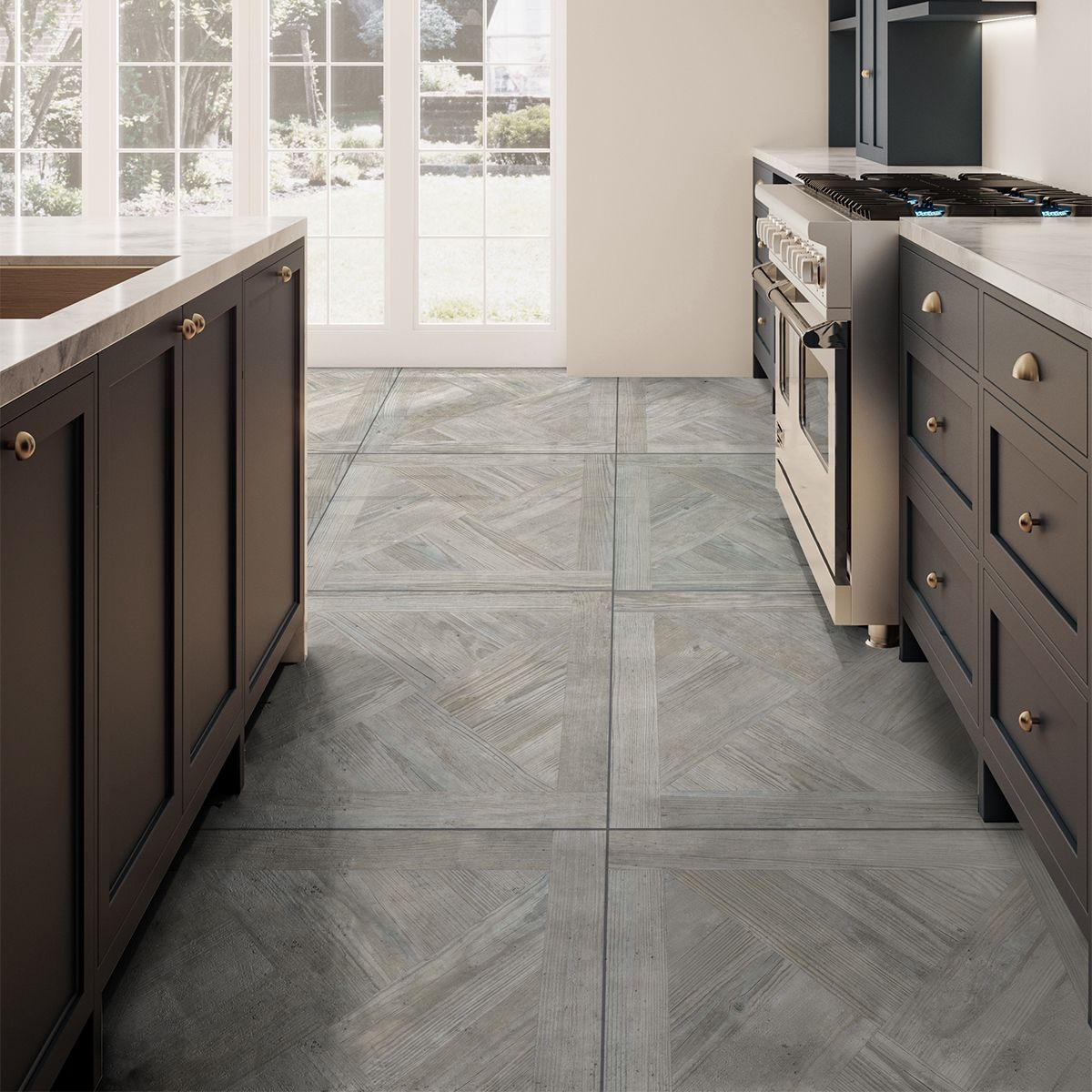 Parquet Floor Tiles How To Combine Parquet & Plank Flooring