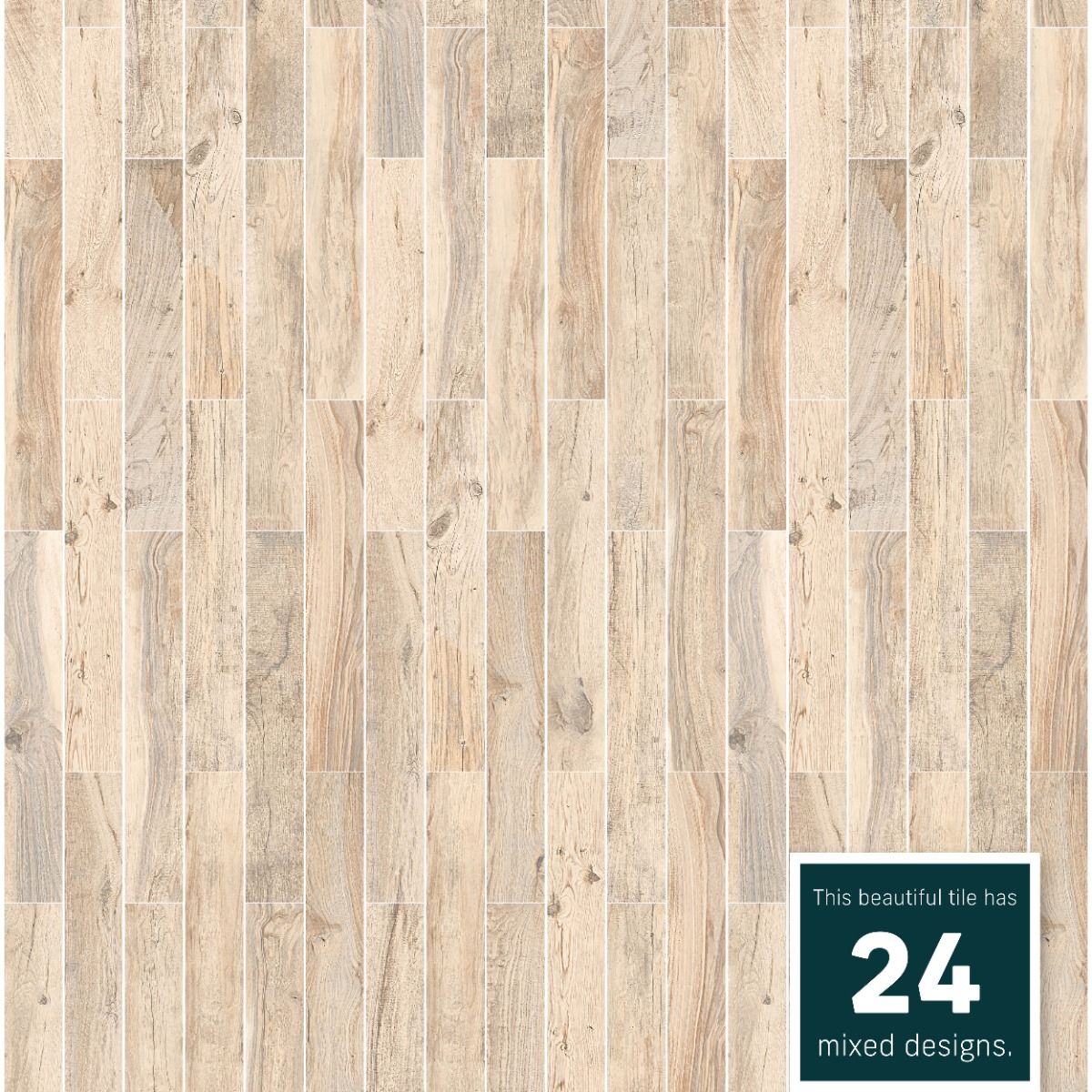 Authentic Wood Effect Porcelain Floor Tiles | Tile Giant