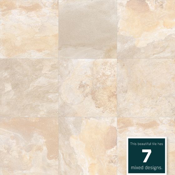 Oakley Slate Gold: Affordable 60x60cm Italian Porcelain with Genuine ...