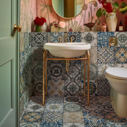 small patterned wall tiles uk