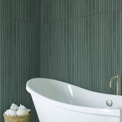 Linnea Wood Effect Porcelain | Wood Panel Effect | Tile Giant