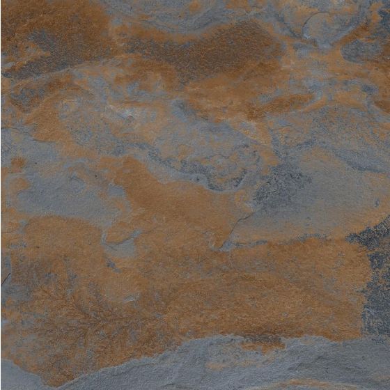 60x60cm Italian Rustic Slate Porcelain Tile: Realistic Stone Charm