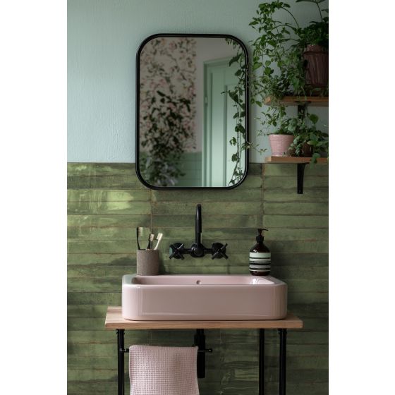 Arcadia Green Gloss Porcelain 4.8x 44.5cm