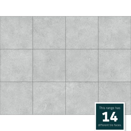 Stiled Brighton Grey 60x60 1cm