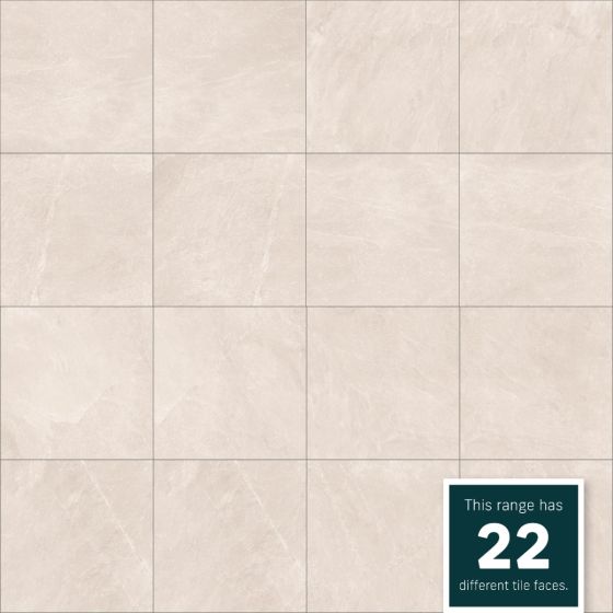 Slate Rock Bone 600x600 | Tiles | Tile Giant