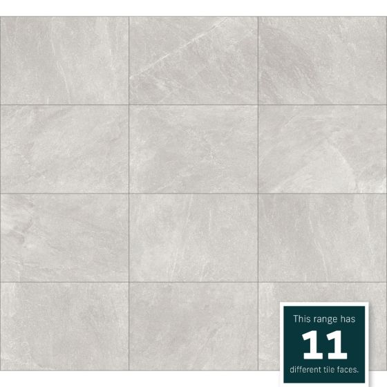 Slate Rock Grey 20mm | Tile Giant