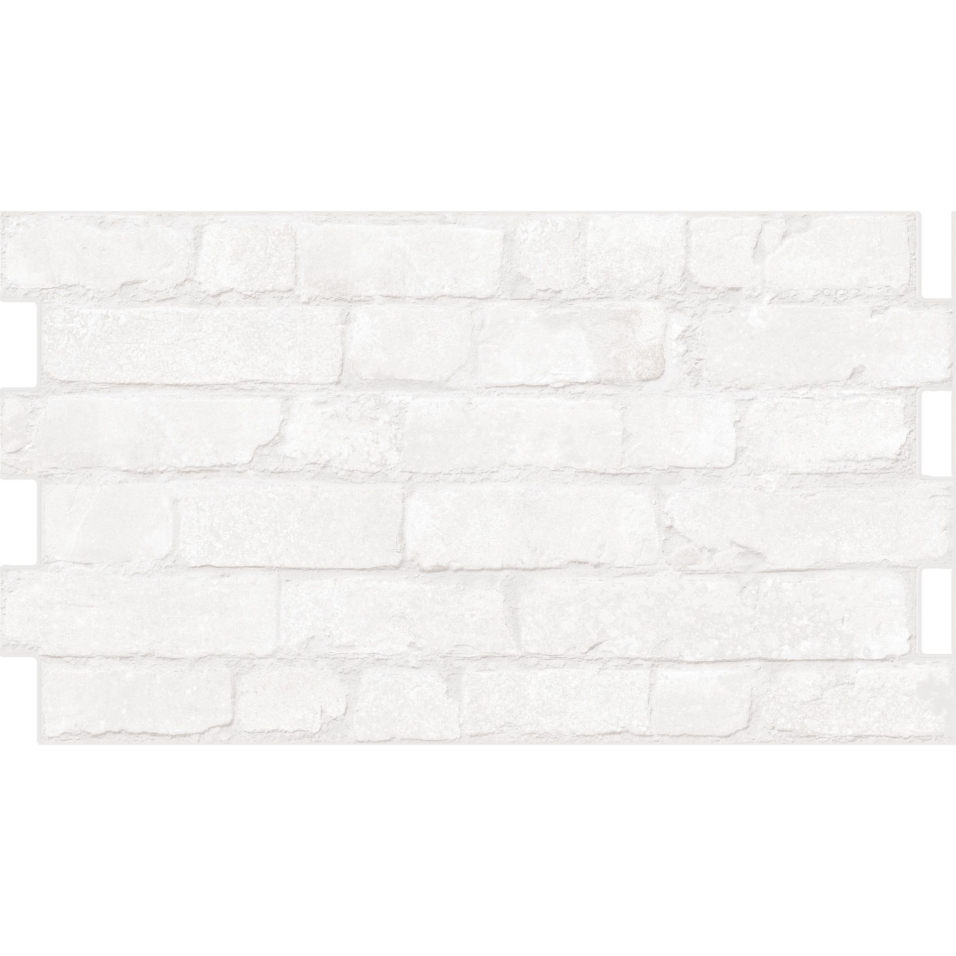 Chicago White Wall Tile | White Washed Brick Effect | Tile Giant