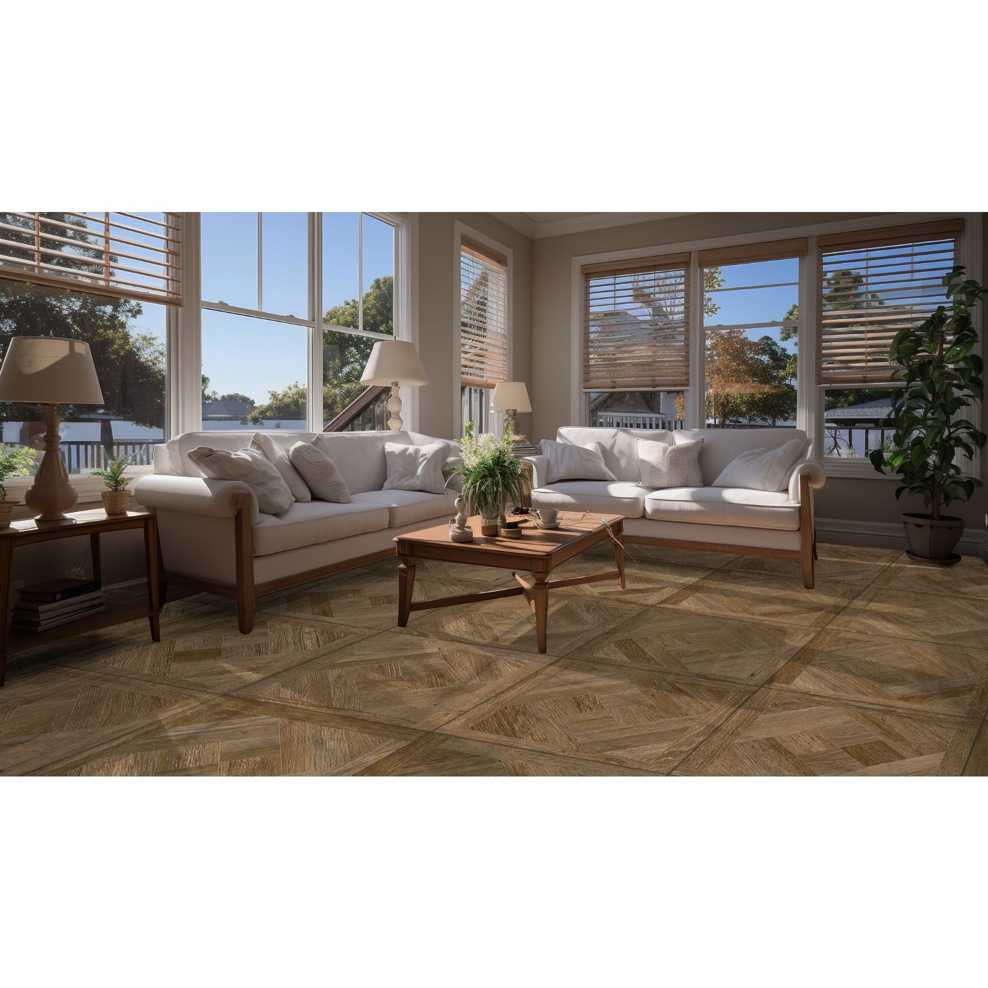 Amazing Parquet Wood Effect Porcelain Floor Tiles | Tile Giant