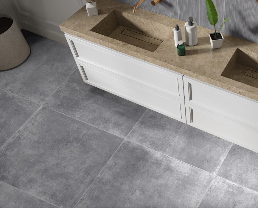 Grey Floor Tiles | Grey Porcelain Tiles | Tile Giant